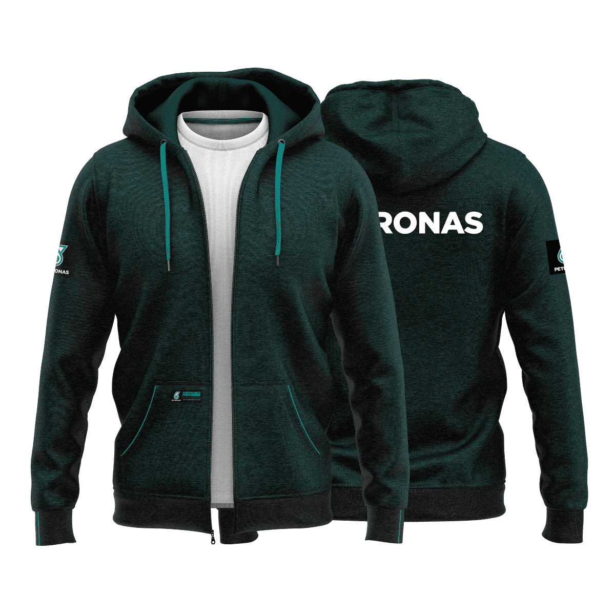 PETRONAS Midnight Switch Up Jacket Bag Dark Green