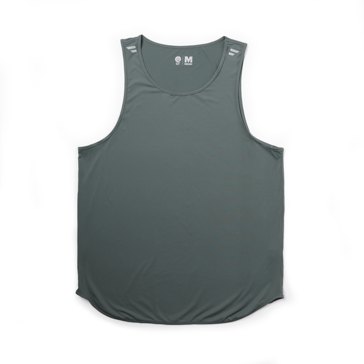 PRYSM Men Running Tank - Midnight Green